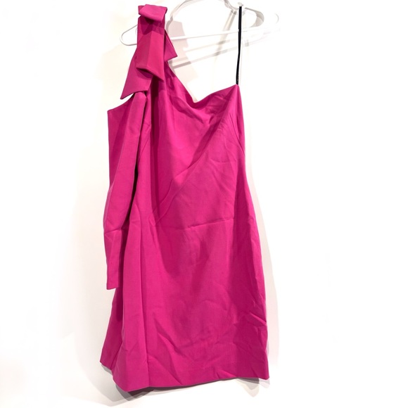 Black Halo | Dresses | Black Halo Eleece French Rose Pink Mini Dress ...